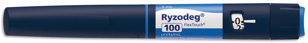 Image of ryzodeg flextouch soln for inj (pre-filled pen) 100 u-ml ...