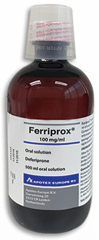 Image of ferriprox oral soln 100 mg-ml | MIMS Singapore